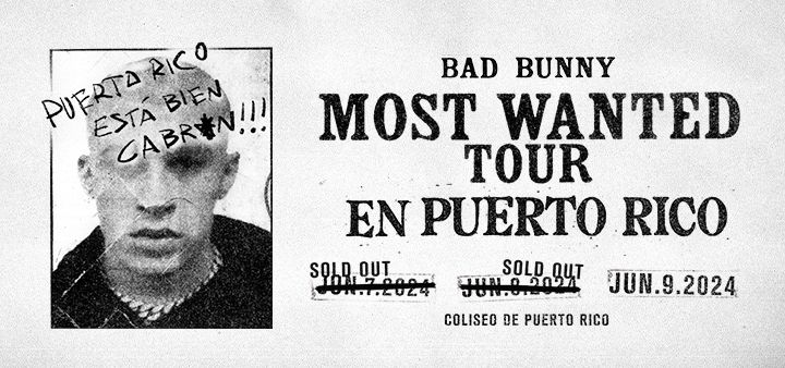 Bad Bunny - Most Wanted Tour Tickets | Ticketera