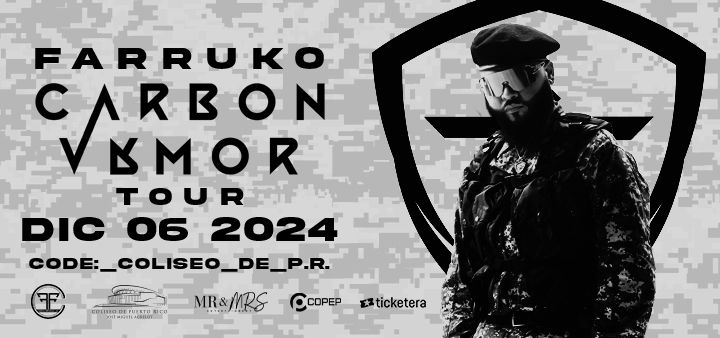 Farruko 2024 Tickets, Coliseo de Puerto Rico - San Juan, Puerto Rico ...